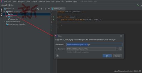 将驱动mysql Connector Javajar包导入idea怎么在ideal里面添加mysq Connection Javajar Csdn博客