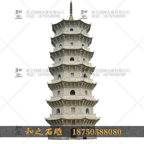 常见的密檐式石雕佛塔有着怎样的结构特点 石塔 和之石雕