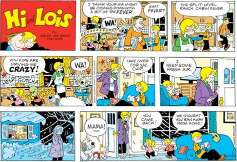 Hi And Lois Lois And Her Two Sons
