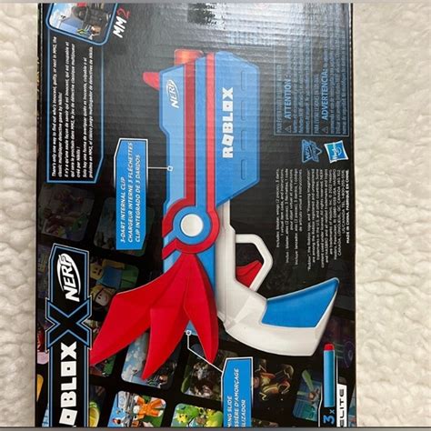 Hasbro Toys Nerf Roblox Mm2 Dartbringer Dart Blaster Includes