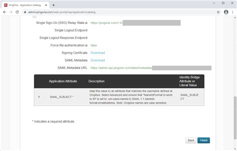Configuring Saml Sso With Dropbox And Pingone For Enterprise