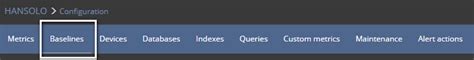 How To Customize The Calculated SQL Server Baseline Threshold