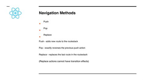 Navigation In React Native Ppt