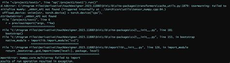 Numpy Importerror And Arrayapi Not Found Error Issues With Pytorch