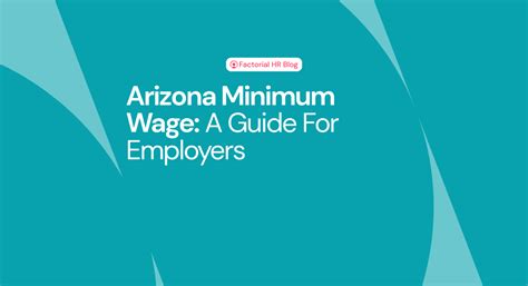 Arizona Minimum Wage Guide For Employers Factorial