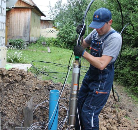 Подключение скважины к дому в Гродно и области, подключить насос или ...
