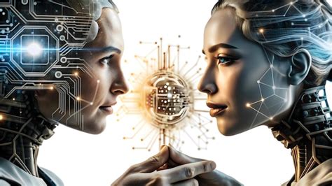 Ai Driven Ethical Ai Elements Concept Abstract Vector Design Symbolizing Ethics In Digital Ai