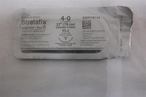 New Ethicon Sxpp1b114 Stratafix Spiral Pds Plus Knotless Tissue Control Device 1 5 Metric 27