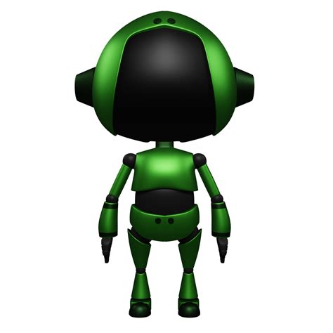 Chibi Robot 3d Model Turbosquid 1659921