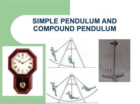 Difference Between Simple And Compound Pendulum At Margaret Cass Blog
