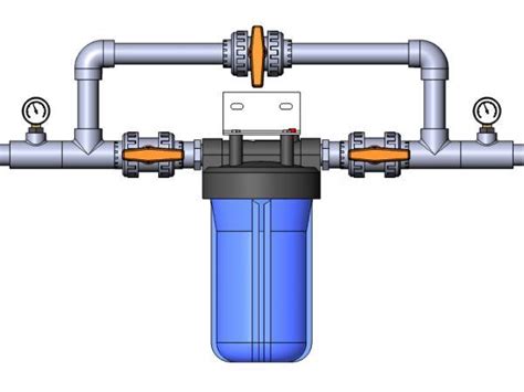 Ecosoft Bb10 In Line Water Filter Pump Express