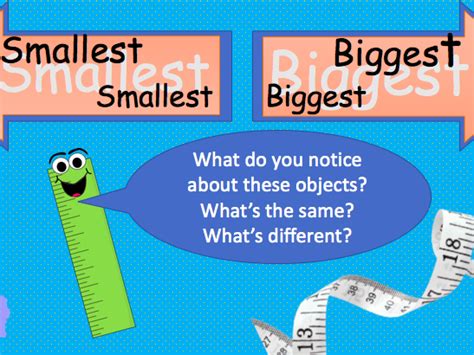 Eyfs Size Ordering Teaching Resources