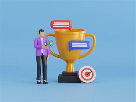 Premium Psd Achieving Goals Business Strategy For Win