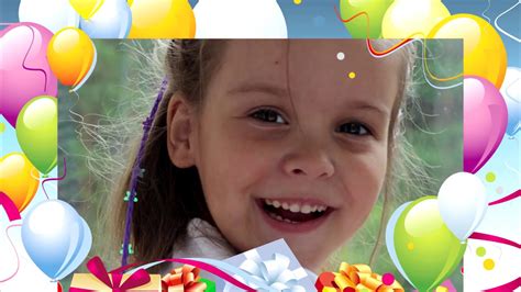 Видеопоздравление С Днем Рождения Аллочка Youtube