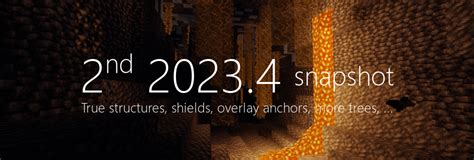 The Second Snapshot Of The Mcreator 20234 Update Is Here The Release Will Be A Truly Feature