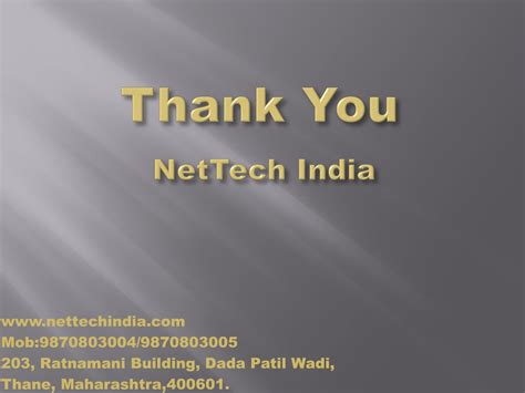 ppt best ethical hacking course from nettech india powerpoint