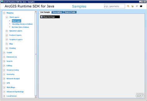 arcgis runtime sdk 10 1 1 for java does not display anything