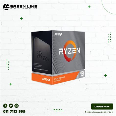 AMD RYZEN X CORE THREADS GCENTRE Green Line