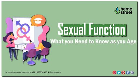 Sexual Function What You Need To Know As You Age Hempstreet