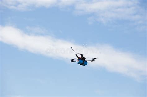 Fpv Drone In Fly Mode Modern Technology Stock Image Image Of Operator Hobby 377702815