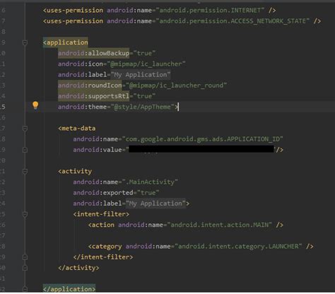 Error Aapt Error Unexpected Element Found In When Add Admod Sdk