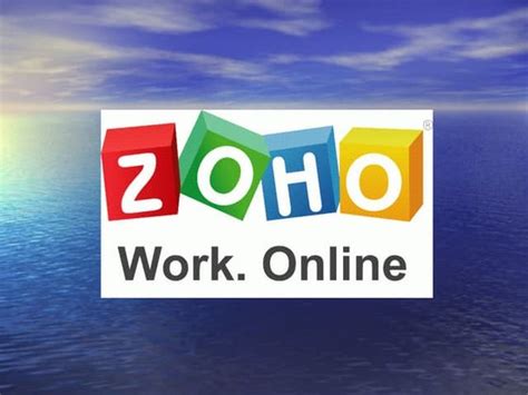 Introduction To Zoho Ppt Computing Technology And Computing