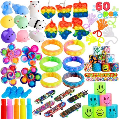Joyin Set De 60 Cadeaux Danniversaire Pour Enfants Jouets