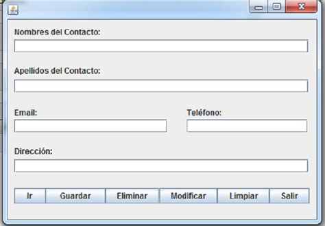 Curso De Java Cómo Ordenar Los Elementos De Un Formulario Uh T I S