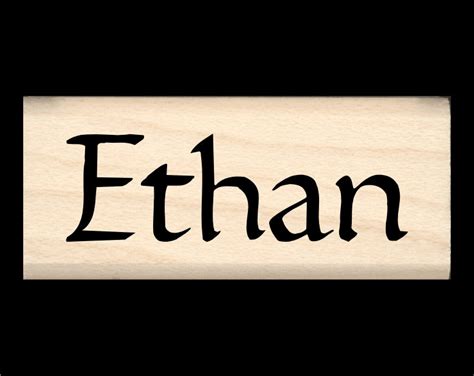 Ethan Name Stamp Stamps By Impression