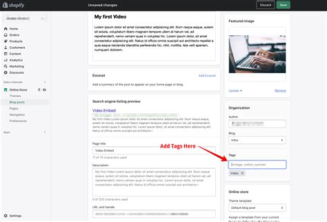 Shopify Blog Tags The Ultimate Guide