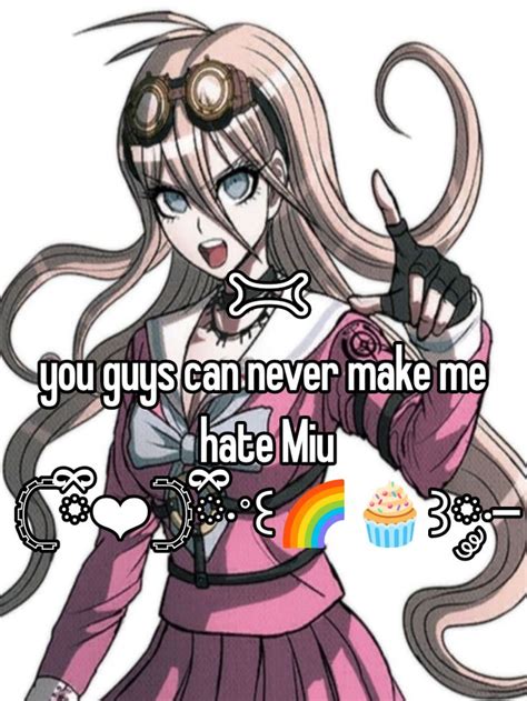 Miu Is A Real One I Love Miu Danganronpa Iruma Aesthetic Anime