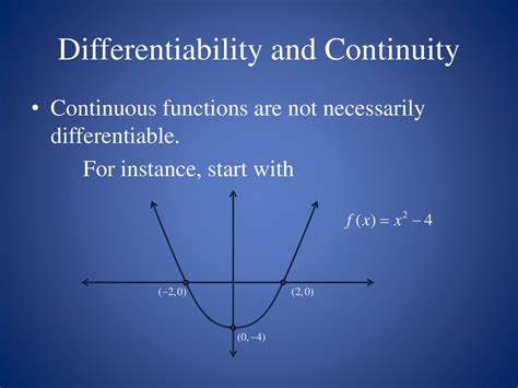 Differentiable Functions Are Continuous Ppt Download
