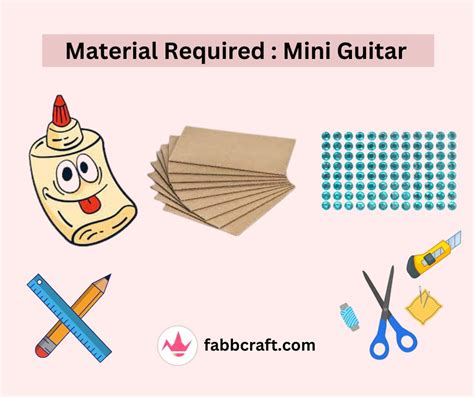 How To Make A Mini Guitar Step By Step Tutorial Fabbcraft
