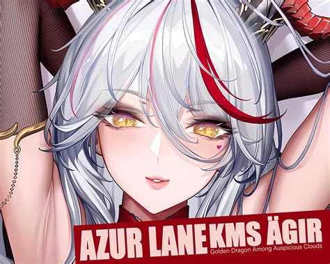 Azur Lane Kms Agir Dakimakura Anime Hugging Body Pillow Cover Case Special Edition Gift Etsy