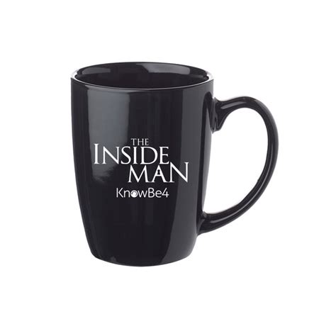 Curved Java Coffee Mug The Inside Man Knowbe4 Swag Store