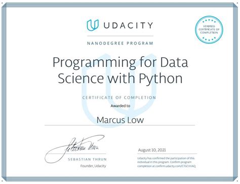 Marcus L On Linkedin Datascience Python Udacity