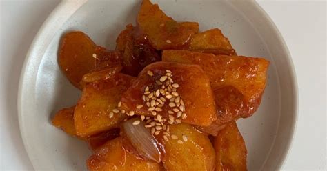 매콤한 감자조림 밑반찬 만들기