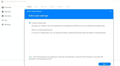 Backup And Encrypt Microsoft 365 With Synology Active Backup