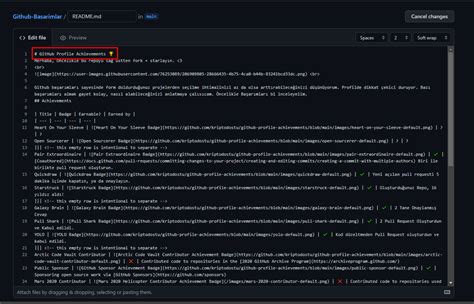 GitHub SacittWeb GitHub Achievements TR Github Basarımları Nasıl kazanılacakları