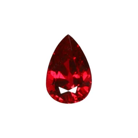 102 Carats Pigeons Blood Ruby Mozambique Pear Shape Untreated