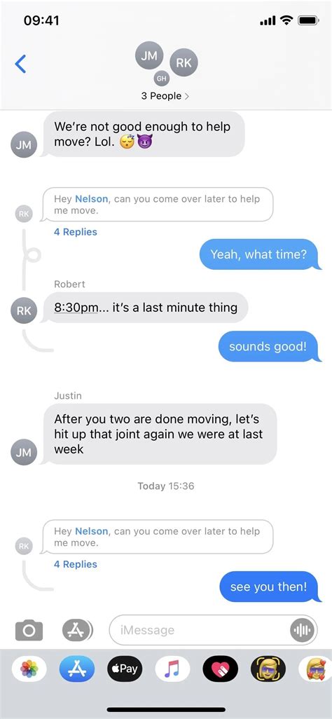 How To Respond To Specific Messages In Group Threads And Single Chats