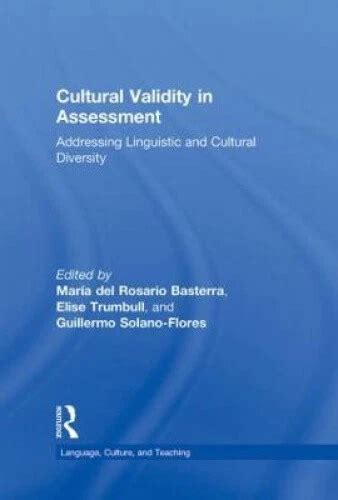 Cultural Validity In Assessment Addressing Linguistic And Cultural Diversity Eur 196 93