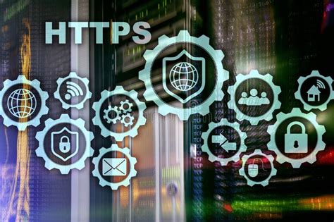 secure data transfer protocol used on the world wide web stock