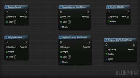 Random Array Sampling Asset Cloud