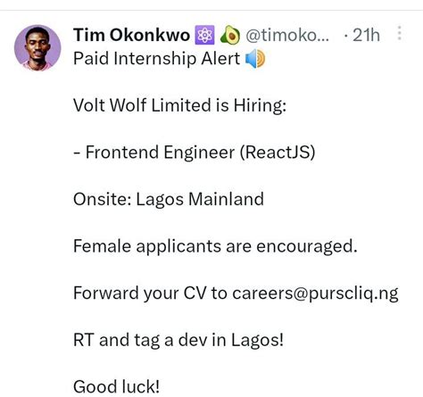 Precious Nwachukwu On Linkedin Frontendengineer Reactjsdeveloper