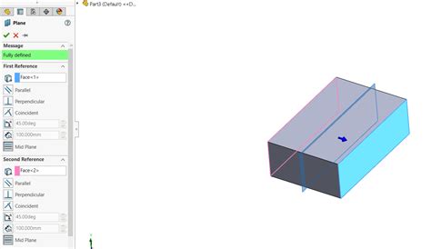 How To Create Reference Plane In Solidworks Ime Wiki
