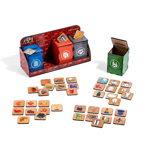 Дитяча розвивашка Чарівний комодик Сортування сміття Оптом від Віробника — Купити Гуртом в