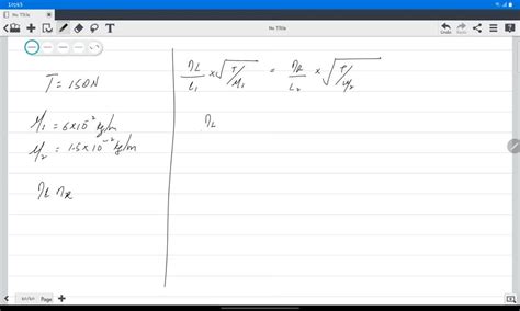 Two Strings Have Different Lengths And Linear Densities As The Drawing