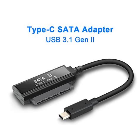 Buy Rocketek Portable USB C External SSD Hard Drive Enlosure The Type C USB To SATA Cable