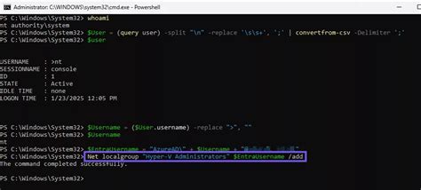Install Hyper V And Add Current User To Hyper V Administrators